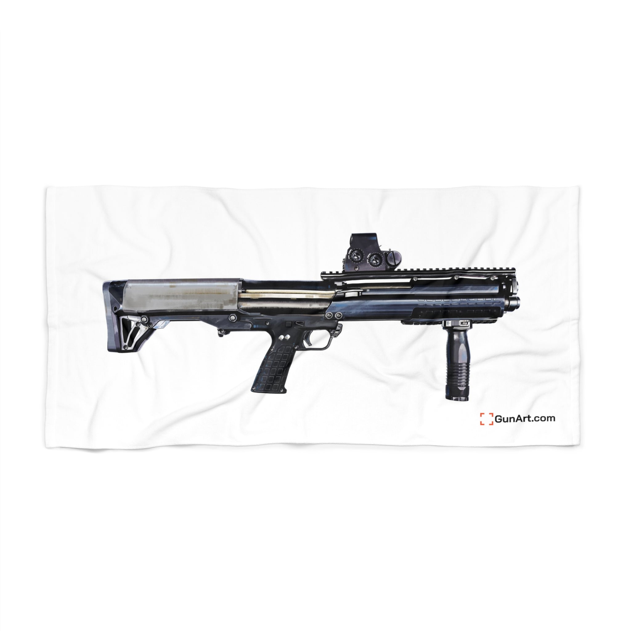Tactical Bullpup Shotgun Towel - Just The Piece – Gun Art