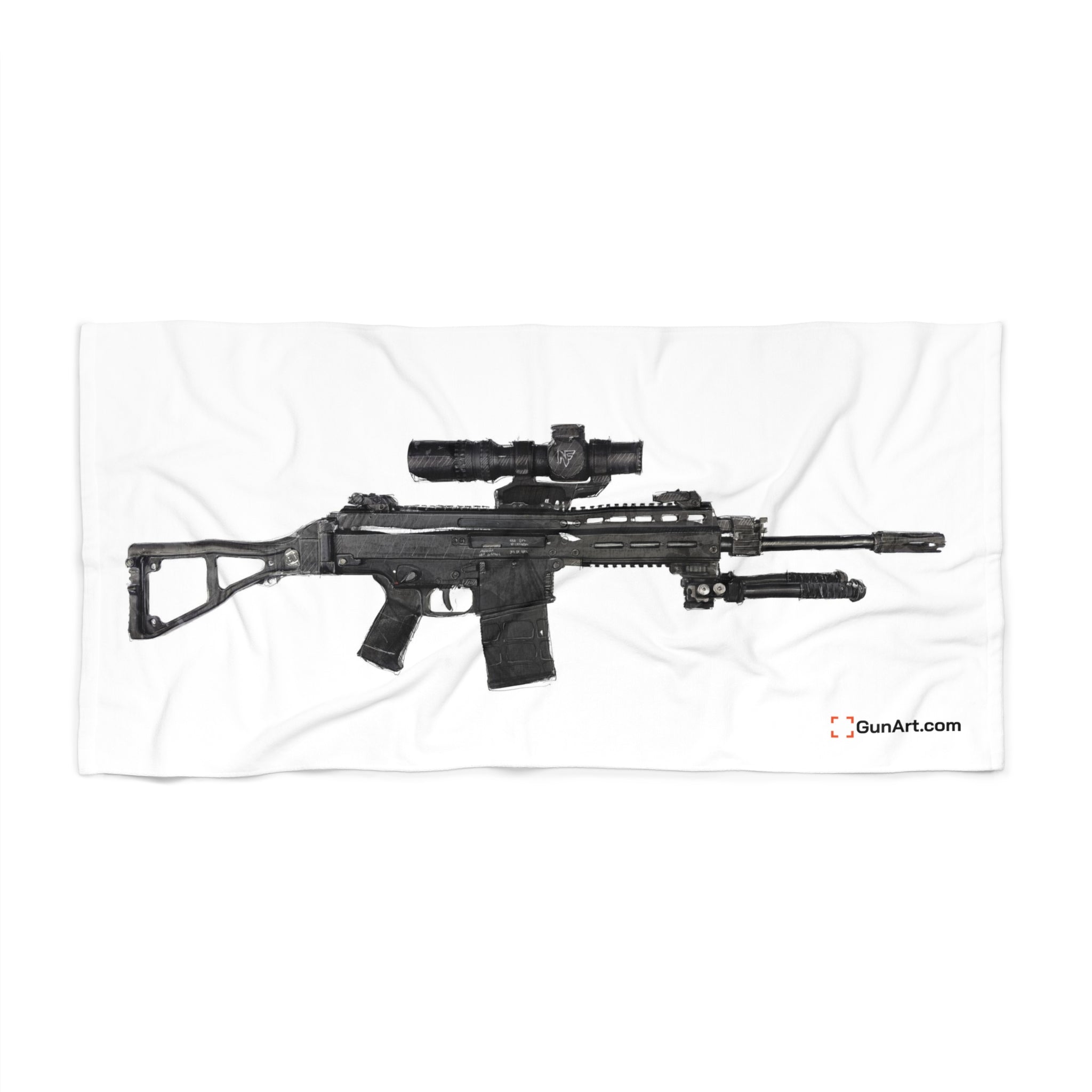 The Urban Sniper Towel - Just The Piece – Gun Art