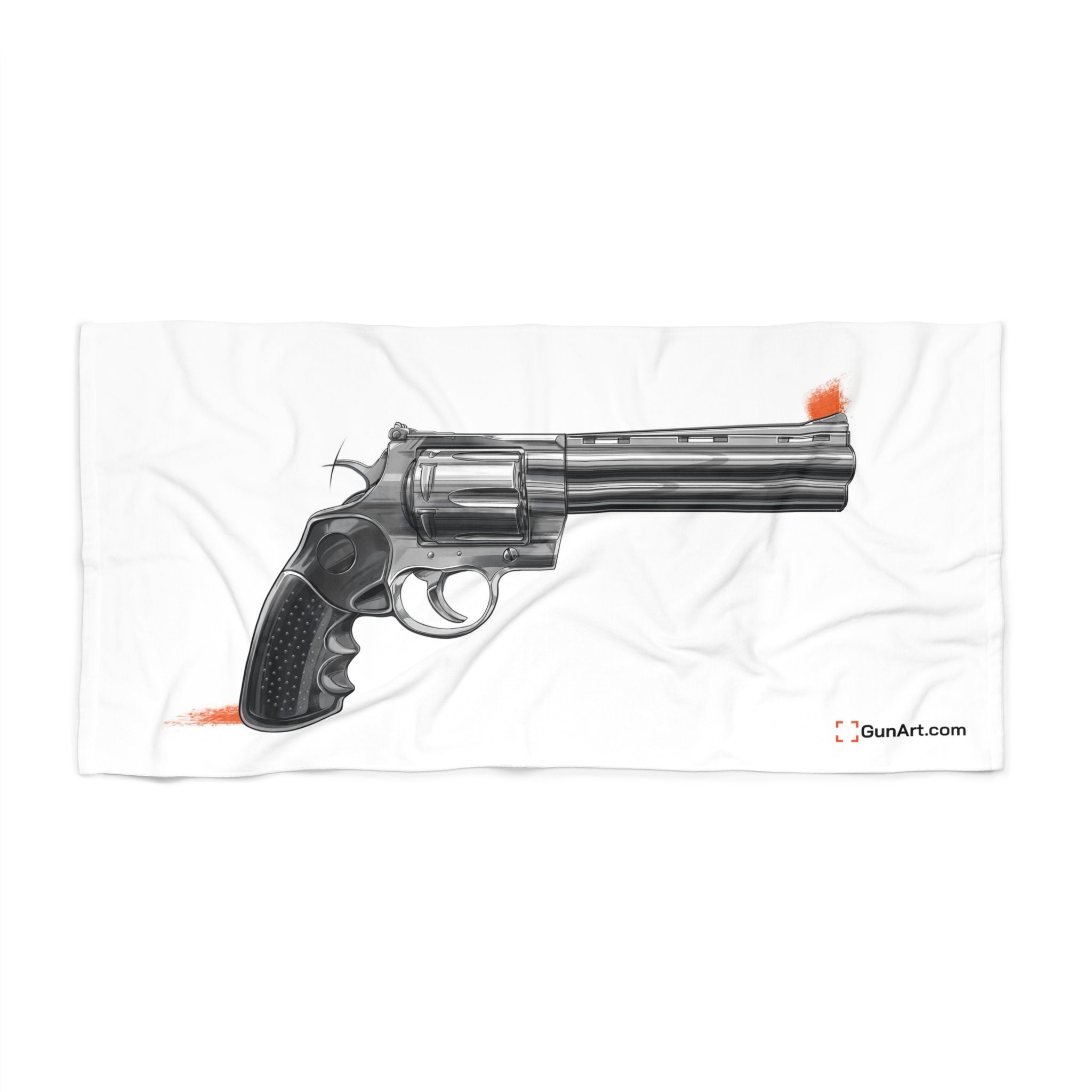 Stainless .44 Mag Revolver Towel - Just The Piece – Gun Art
