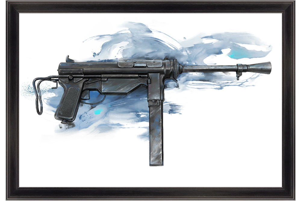 Grease Gun Painting – Gun Art