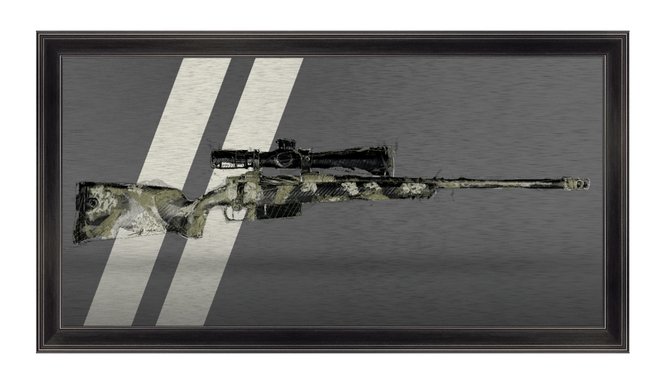 The Harvester - Long Range Hunting Rifle Painting (Modern) – Gun Art